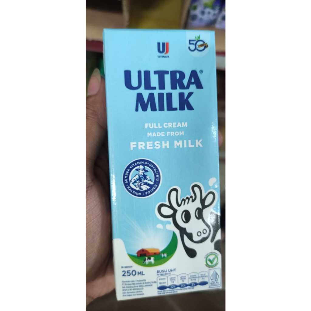 Jual Ultra Milk Plan Putih 250ml - Susu Ultra Milk Plan Putih 250ml ...
