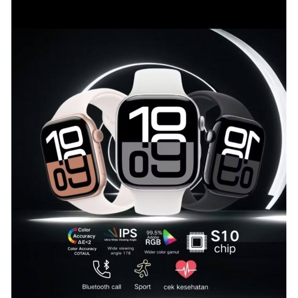 Jual Smartwatch S10 Pro / T900 Pro Max GL 2,3 infinity Display | Shopee ...