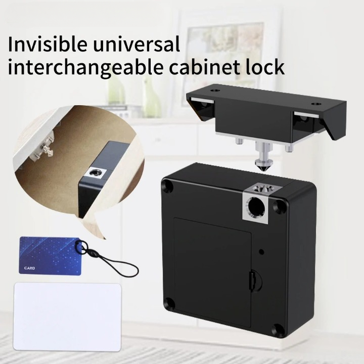 Jual Kunci Lemari Laci Invisible RFID NFC Key Hidden Cabinet Lock RFID ...