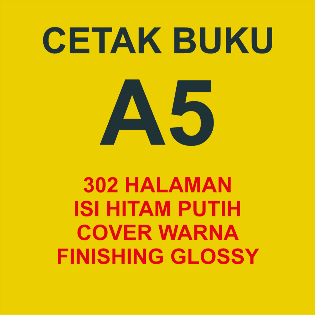 Jual CETAK BUKU A5 30a HALAMAN FINISHING GLOSSY | Shopee Indonesia