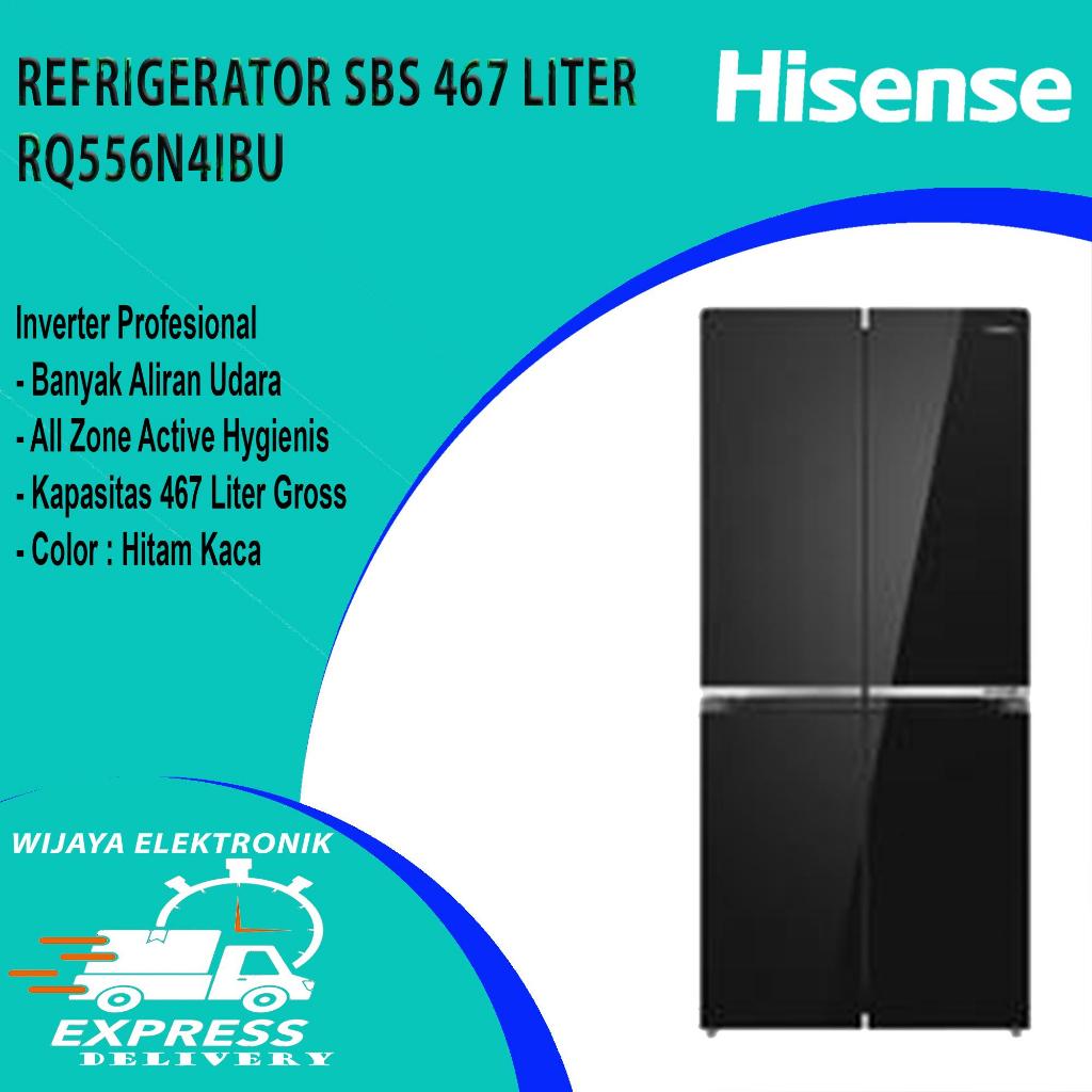 Jual HISENSE RQ556N4IBU KULKAS 4 PINTU 467 LITER - HISENSE RQ 556 N4IBU ...