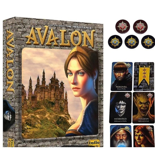 Jual Avalon Board Game Family Card Playing Games Permainan Kartu ...