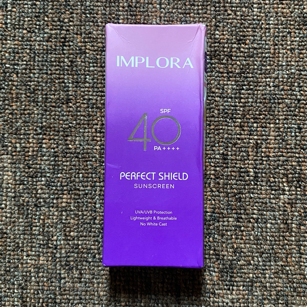 Jual Implora Perfect Shield Sunscreen SPF 40 PA++++ | Shopee Indonesia
