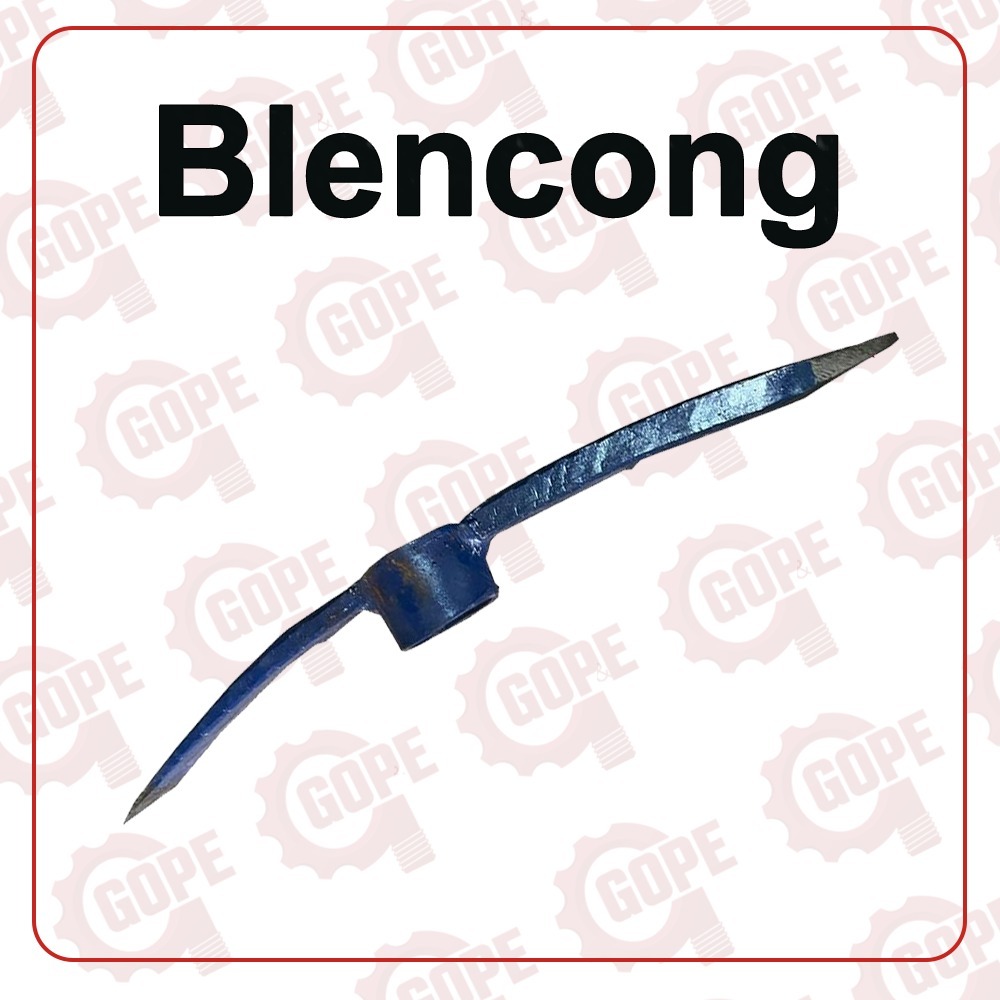 Jual Blencong Gancu Pacul Tanah 1 Set Gagang Kayu | Shopee Indonesia