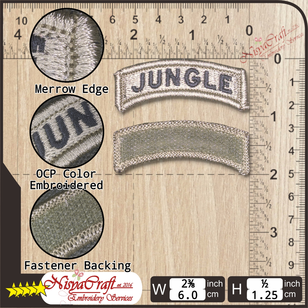Jual NCEP0101-0191 US ARMY JUNGLE | TABS | Shoulder Sleeve Insignia ...
