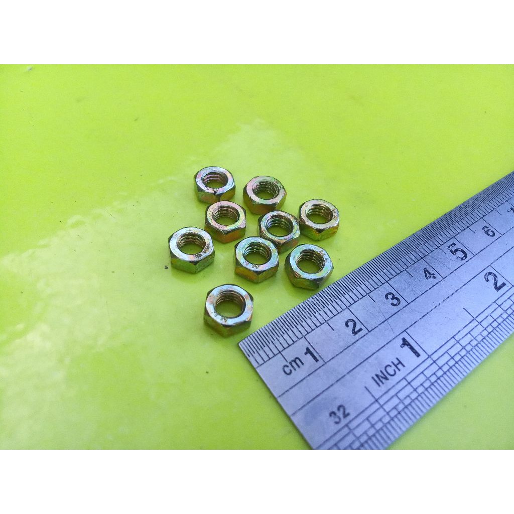 Jual MUR STAINLESS M6 / MUR BAUT STAINLESS KUNCI 10 / MUR M6 STAINLESS ...