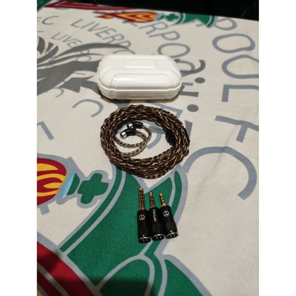 Jual Kabel IEM Modular TRN Red Chain QDC / Copotan TRN Conch | Shopee ...