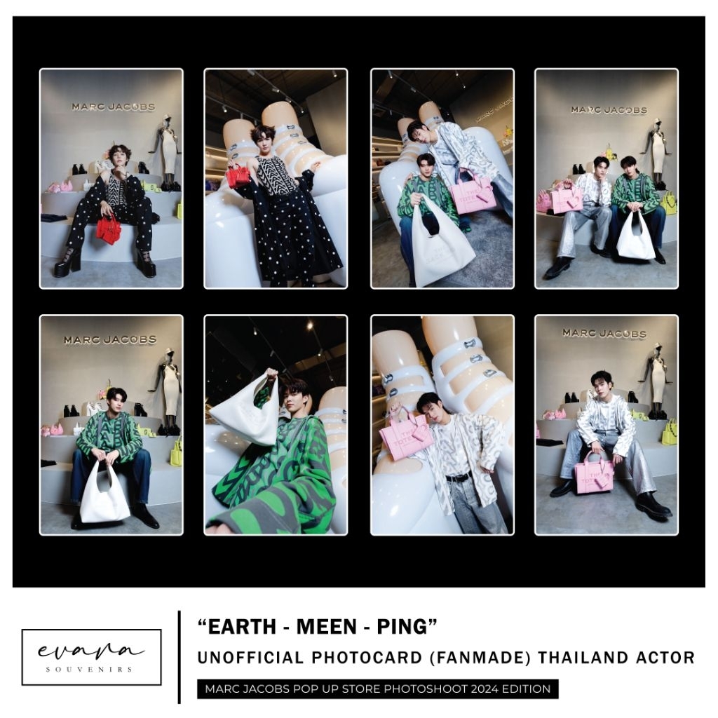 Jual [EARTH-MEEN-PING] UNOFFICIAL PHOTOCARD EDISI MARC JACOBS POP UP ...