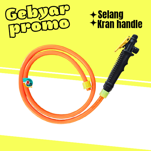 Jual Selang Sprayer MSA oren+handle kran semprotan hama( Selang Sprayer ...