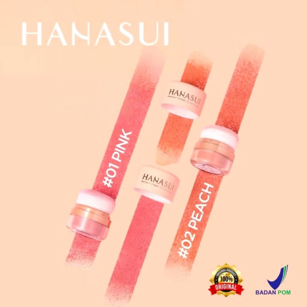 Jual HANASUI PERFECT CHECK BLUSH & GO POWDER | BLUSH ON POWDER HANASUI ...