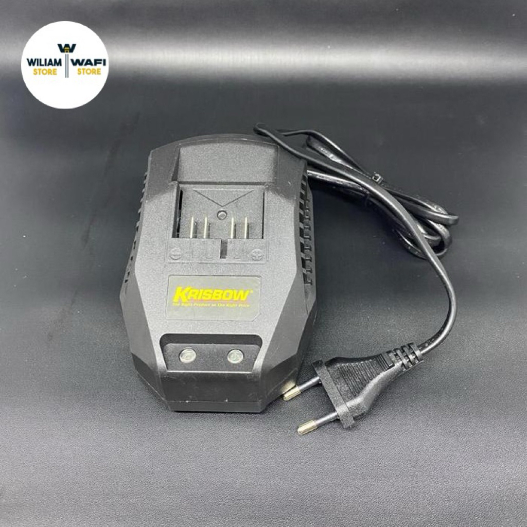 Jual Krisbow Charger 18 V Battery for bor cordless / Krisbow charger ...