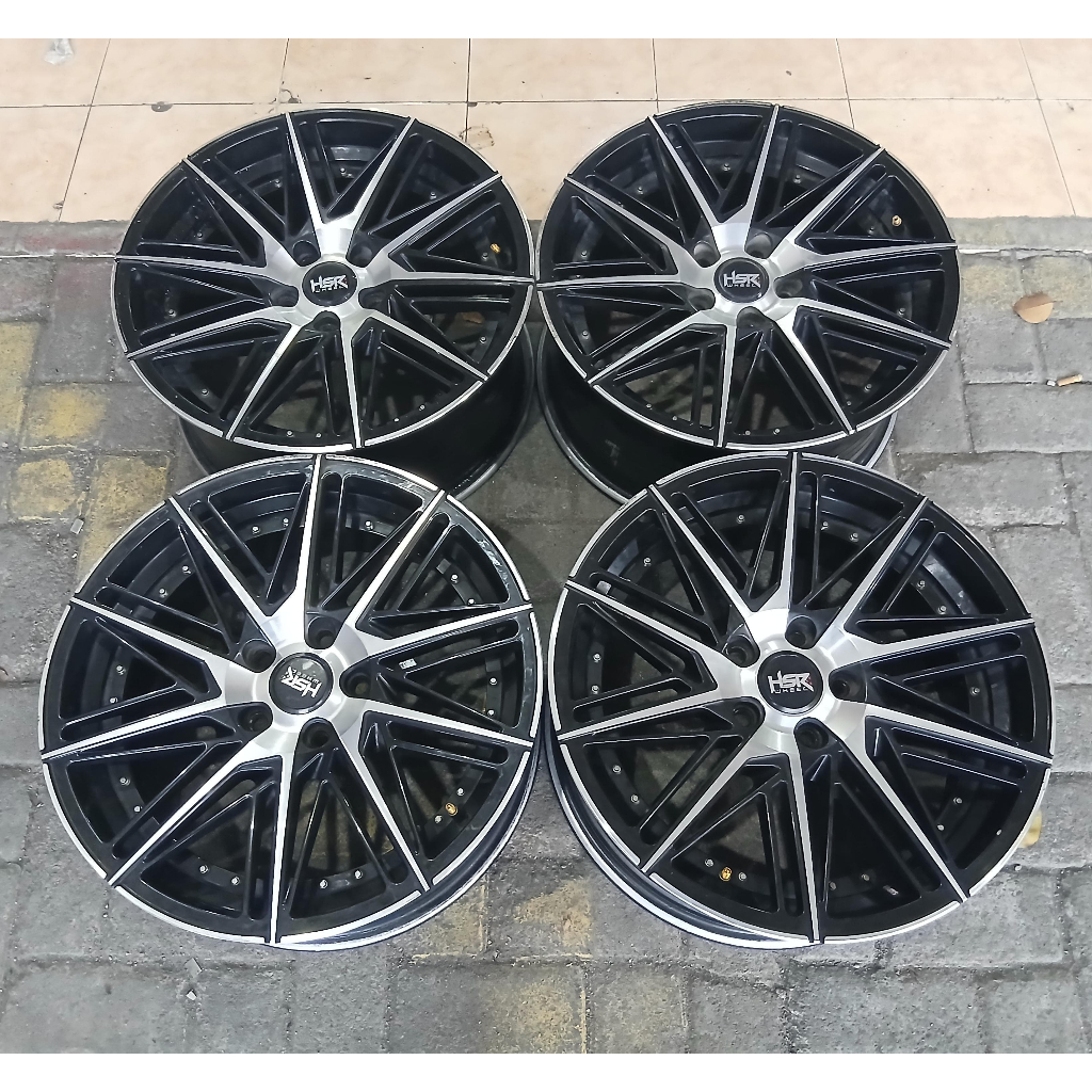 Jual Velg Mobil Racing Bekas HSR BALIGE RING 18 H5X114,3 Cocok buat x pander,hrv,innova dll ...