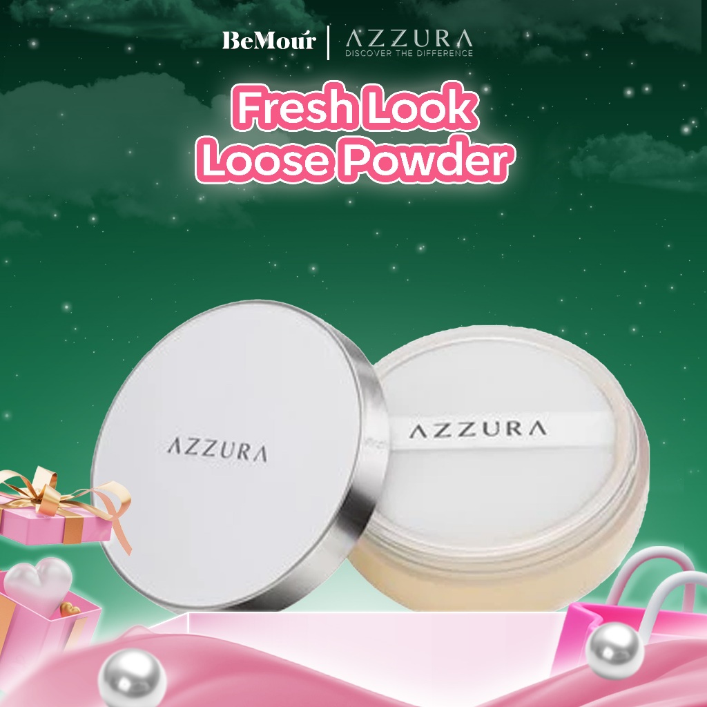 Jual AZZURA - LOOSE POWDER FRESH LOOK ( 30 g ) - Bedak Tabur Smooth ...