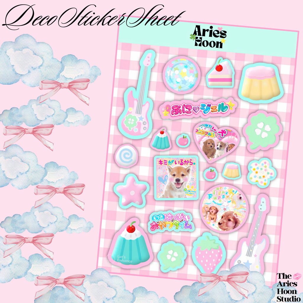 Jual •arieshoon• Rock&Roll Jello deco sticker | Shopee Indonesia