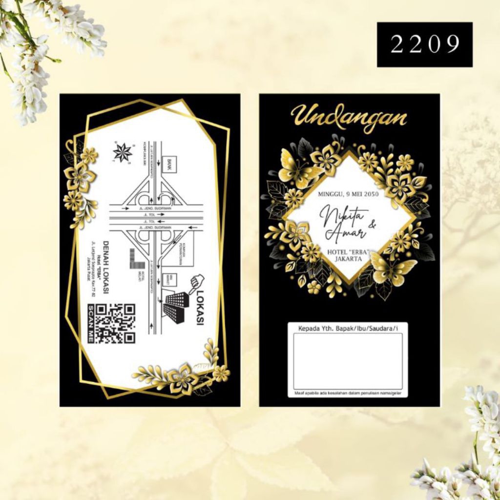 Jual Blangko Undangan - Undangan Pernikahan - Undangan Murah - Blangko ...