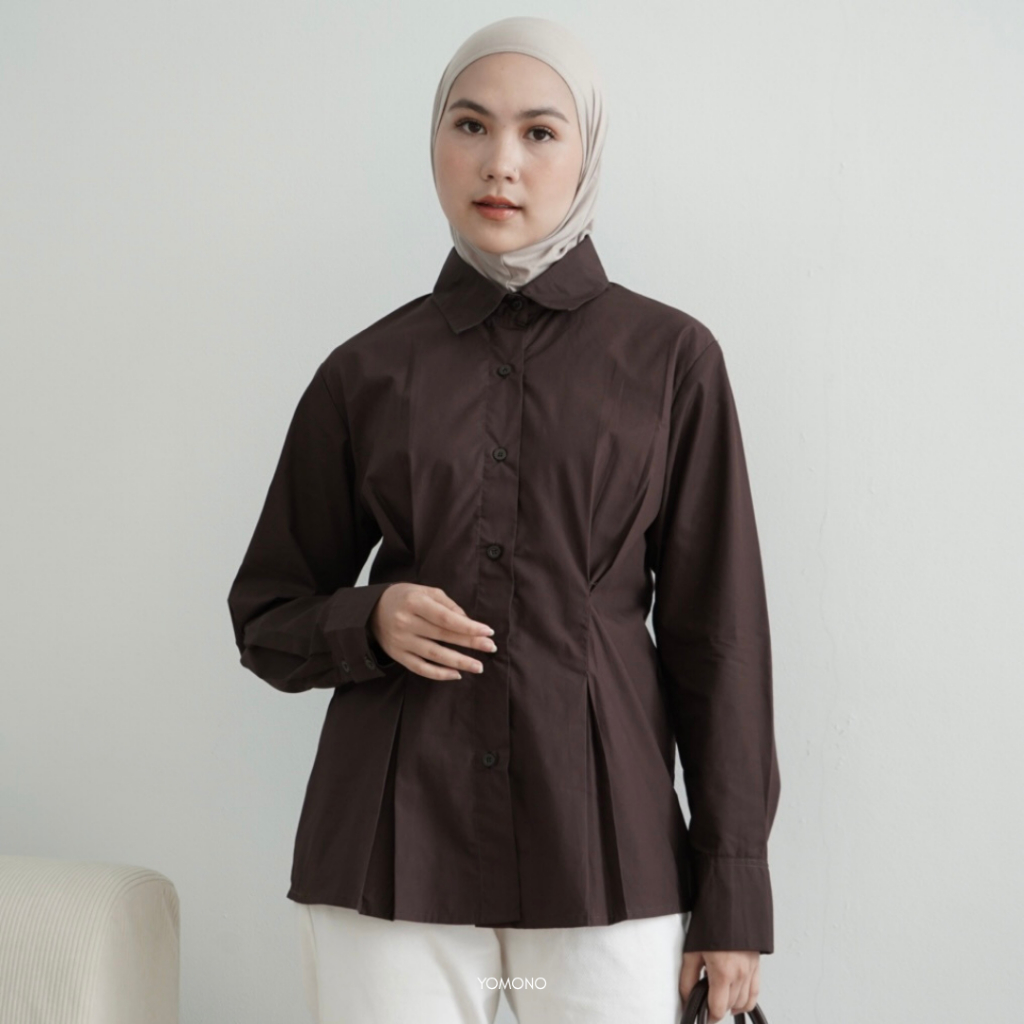 Jual Yomono - Daydreams Wispie Shirt Kemeja Wanita | Shopee Indonesia