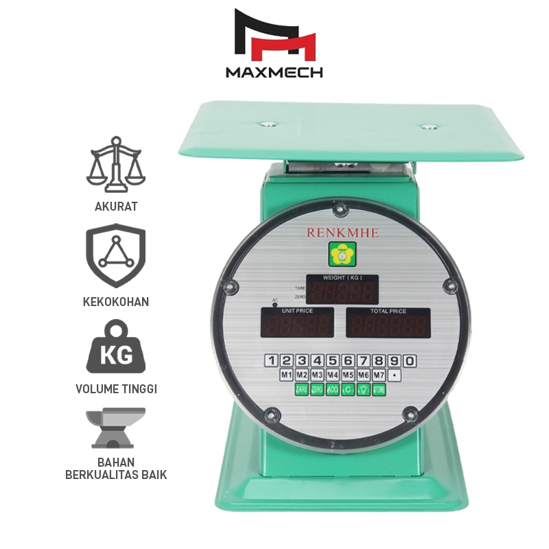 Jual MaxMech Timbangan Duduk Digital 40 KG Timbangan Meja Digital Youta ...