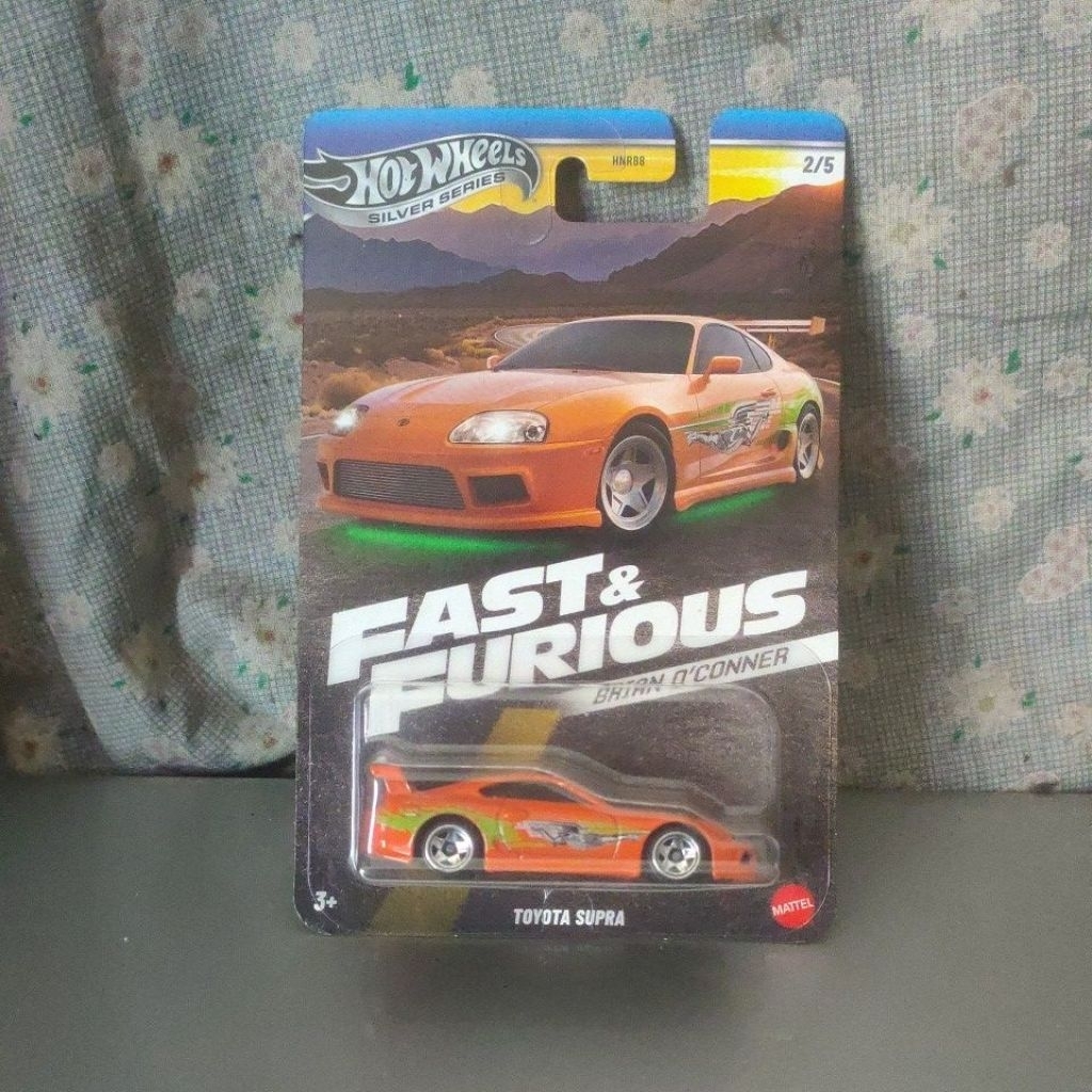 Jual Hotwheels FnF Toyota Supra Orange Brian | Shopee Indonesia