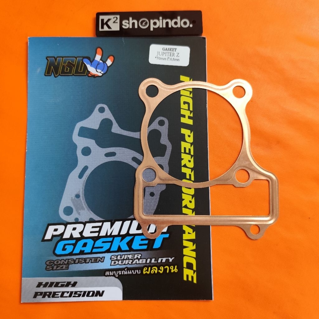 Jual Paking Blok Paking Head Tembaga Jupiter Z Vega R Crypton Packing Head Perpak Gasket NGO ...