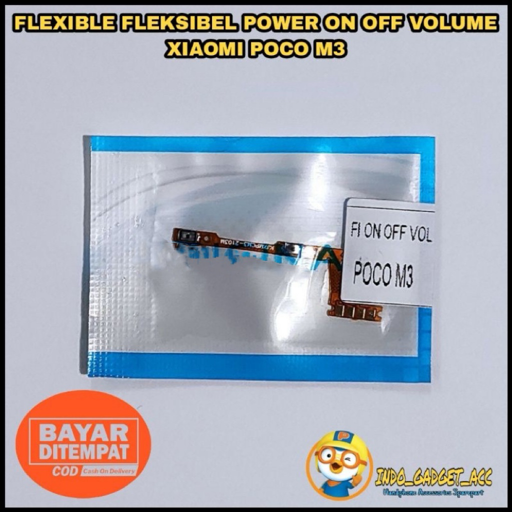 Jual FLEXIBLE FLEKSIBEL POWER ON OFF VOLUME XIAOMI POCO M3 | Shopee Indonesia