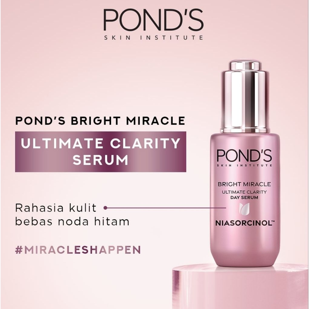 Jual Pond's / Ponds Bright Miracle Ultimate Clarity Serum Niasorcinol 14g (100% ORIGINAL ...