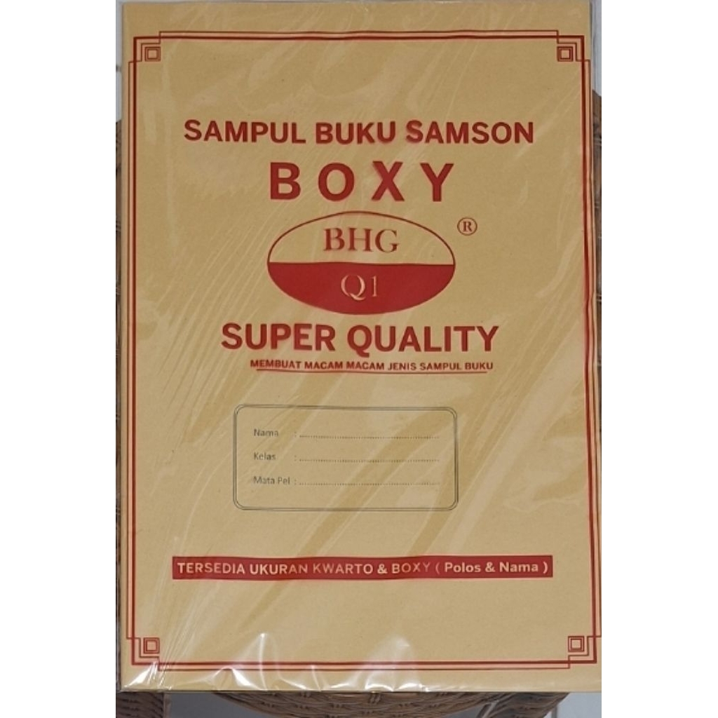 Jual Sampul Buku Samson Nama 20 Lembar | Shopee Indonesia
