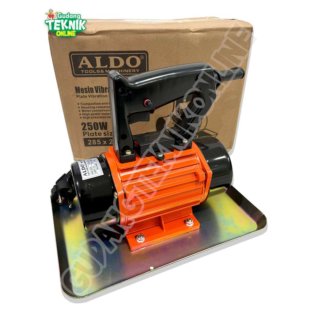 Jual ALDO TIGON Mesin Vibrator Listrik Plat ALDO 1227 TIGON TG-EV250P / Mesin Pemadat Beton Cor ...