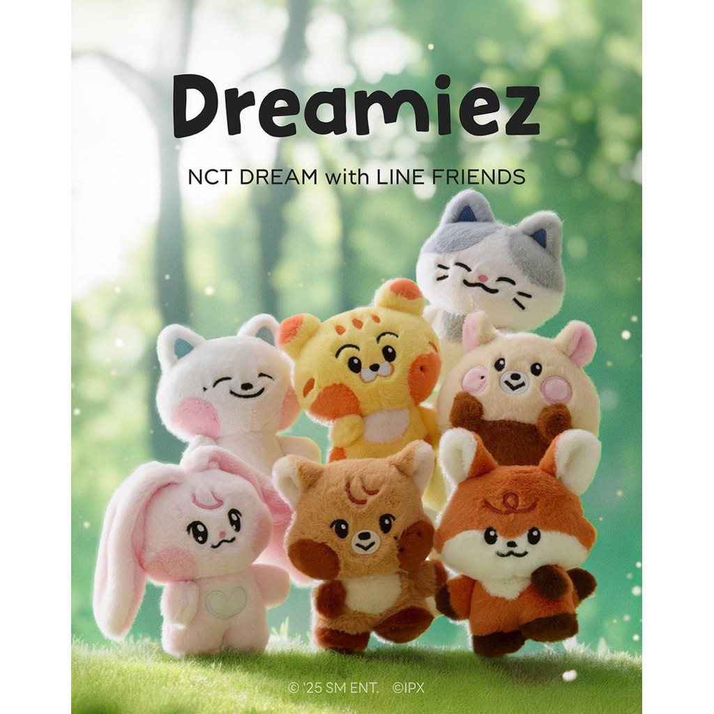 Jual [PRE ORDER] DOLL BONEKA DREAMIEZ NCT DREAM X LINE FRIENDS MARK RENJUN JENO HAECHAN JAEMIN ...
