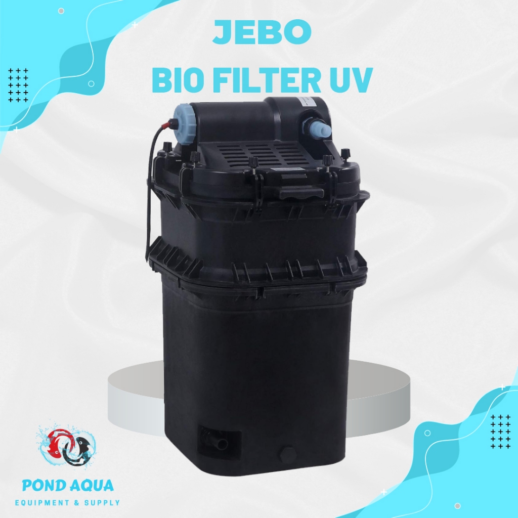Jual Pond Bio Filter Jebo 985 With UVC 13W Filter Kolam Ikan 5 Box ...