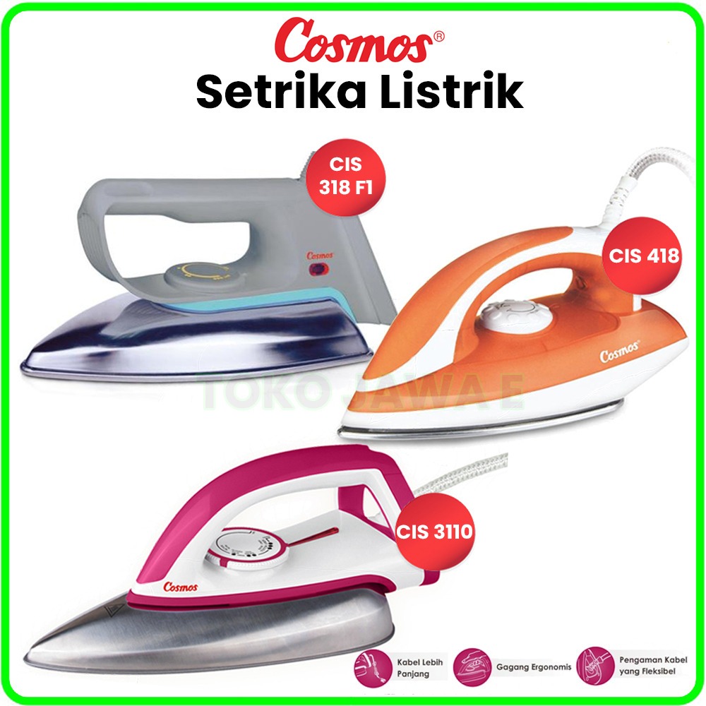 Jual SETRIKA COSMOS CIS 318/CIS 418/CIS 428/CIS 438 Premium Berkualitas ...