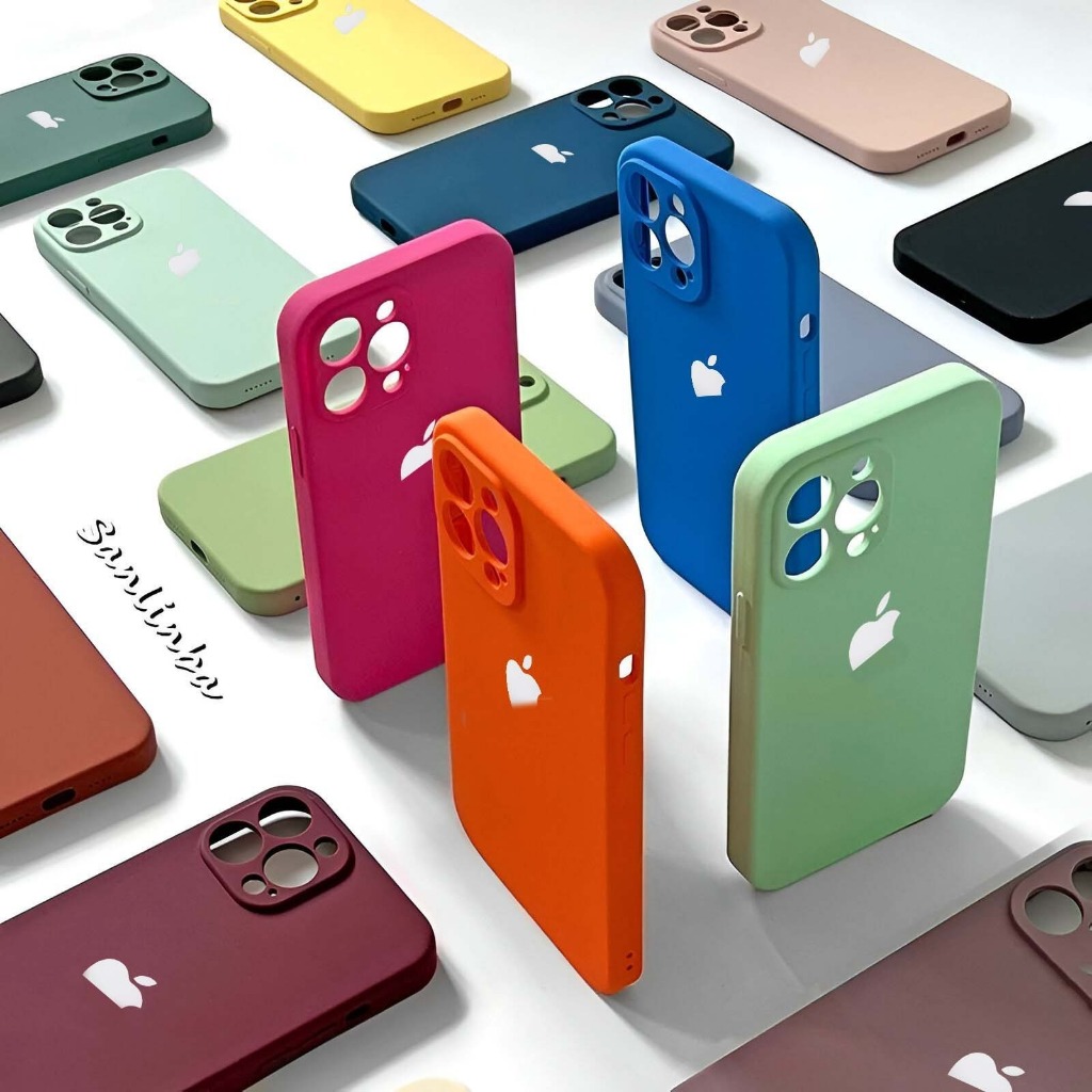 Jual New! Silicone Case Macaron With Full Protection Camera – Softcase ...