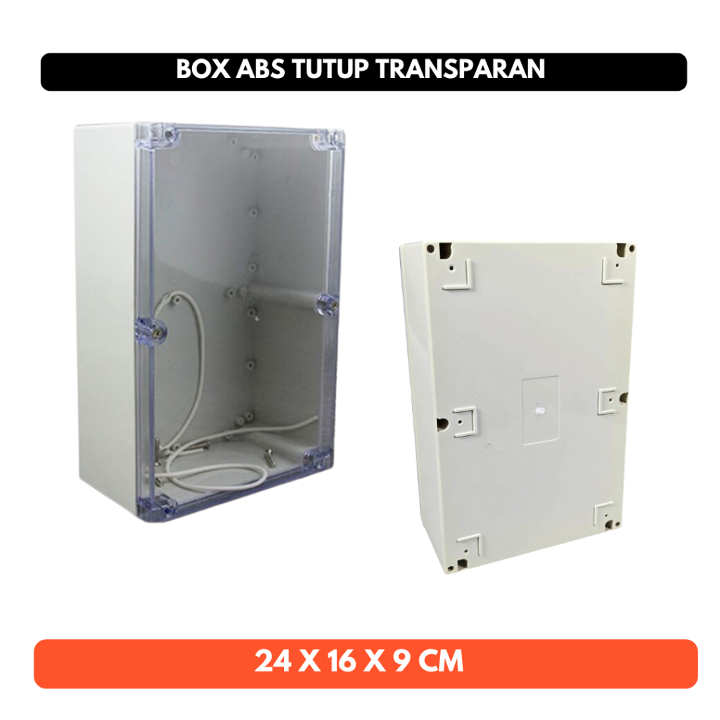Jual Box Panel Listrik Transparan ABS Duradus Junction Box Enclosure ...
