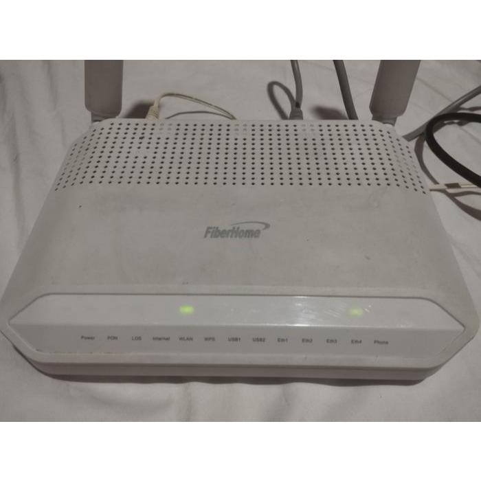 Jual ONT router fiberhome hg6145f (led power rusak+ hanya bisa 5ghz ...