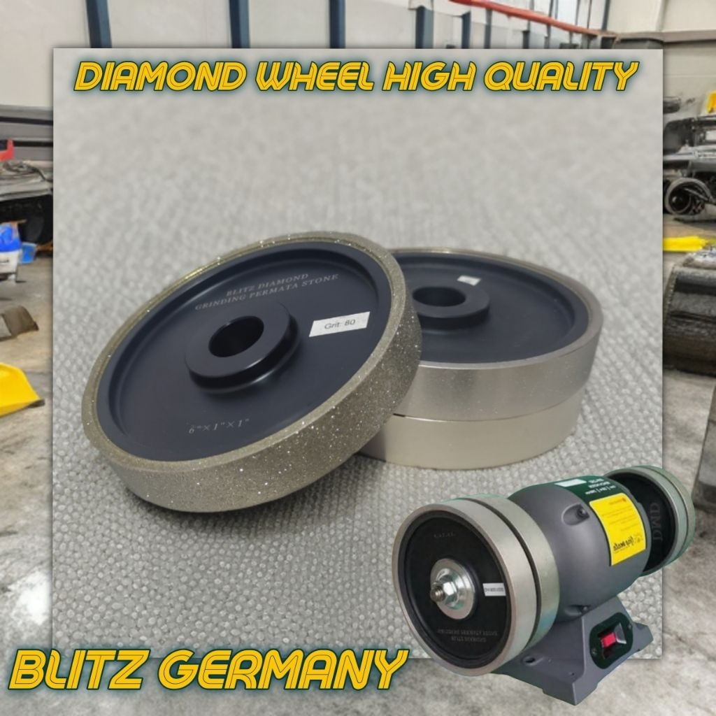 Jual Diamond Wheel 6 inch / Batu Poles Asah nylon 150mm merk BLITZ 100% ...