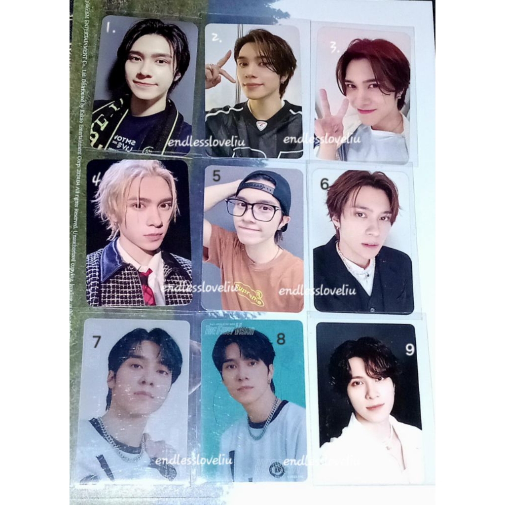 Jual [READY STOCK] pc photocard official nct wayv hendery the first ...