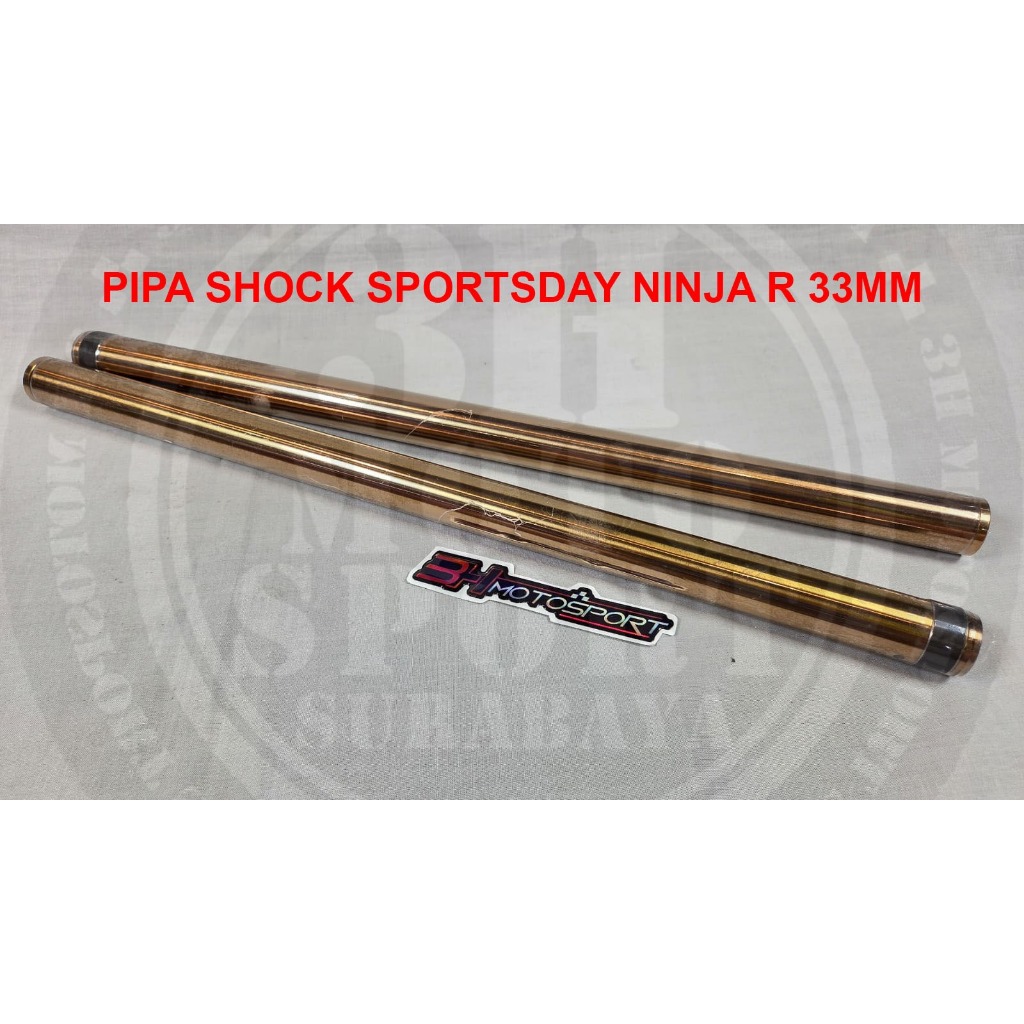 Jual PIPA SHOCK SPORTSDAY NINJA R 33MM GOLD | Shopee Indonesia