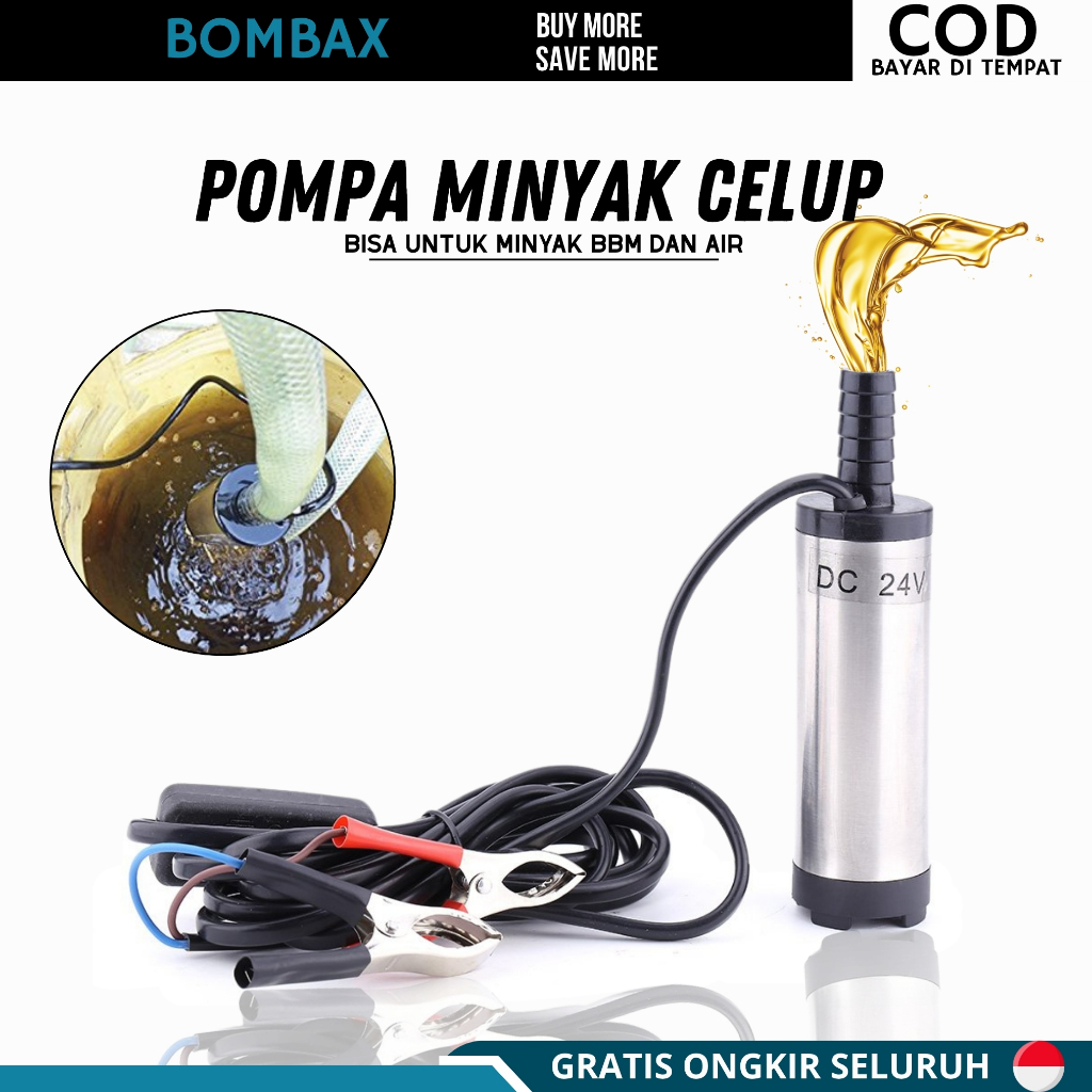 Jual Pompa Air Celup Mini Kecilmp Mini Oli Minyak Solar Air Submersible ...