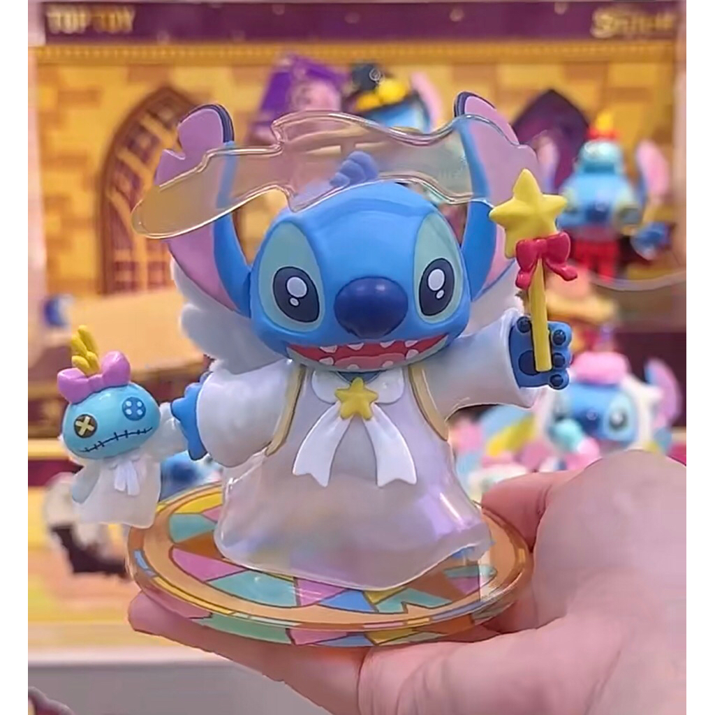 Jual Miniso X Disney Stitch's Wacky Diary 2.0 Series Figures Flocking ...