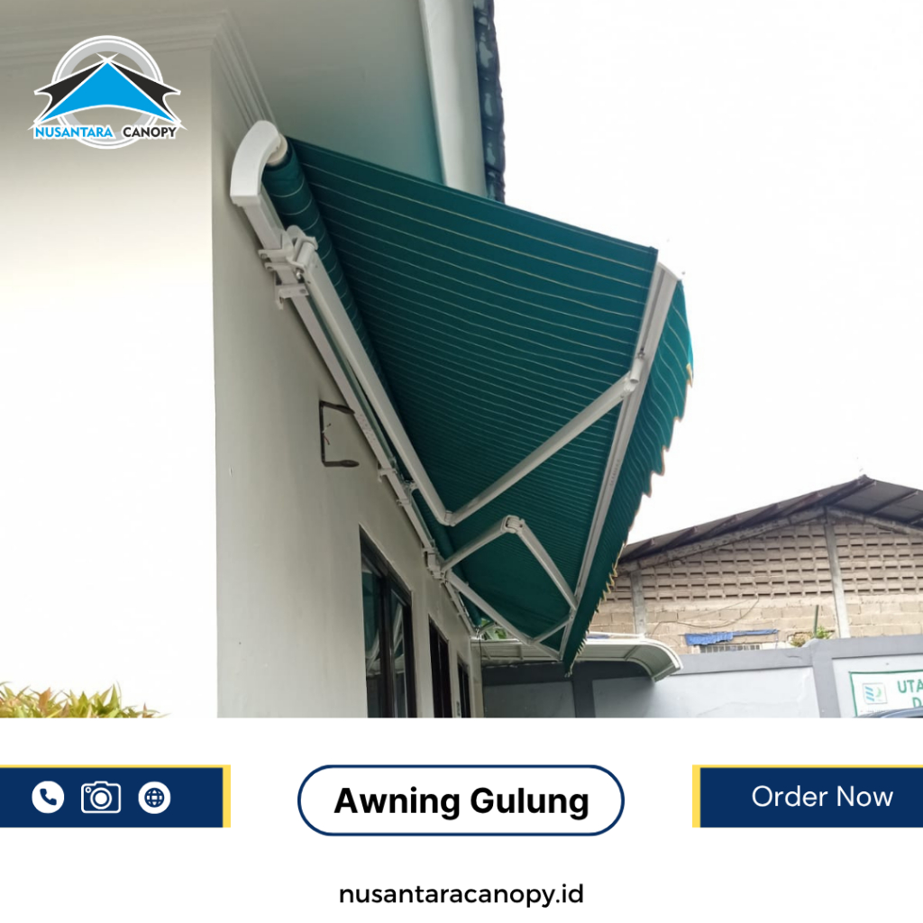 Jual Awning Gulung Jakarta - Canopy Buka Tutup Murah, Berkualitas ...