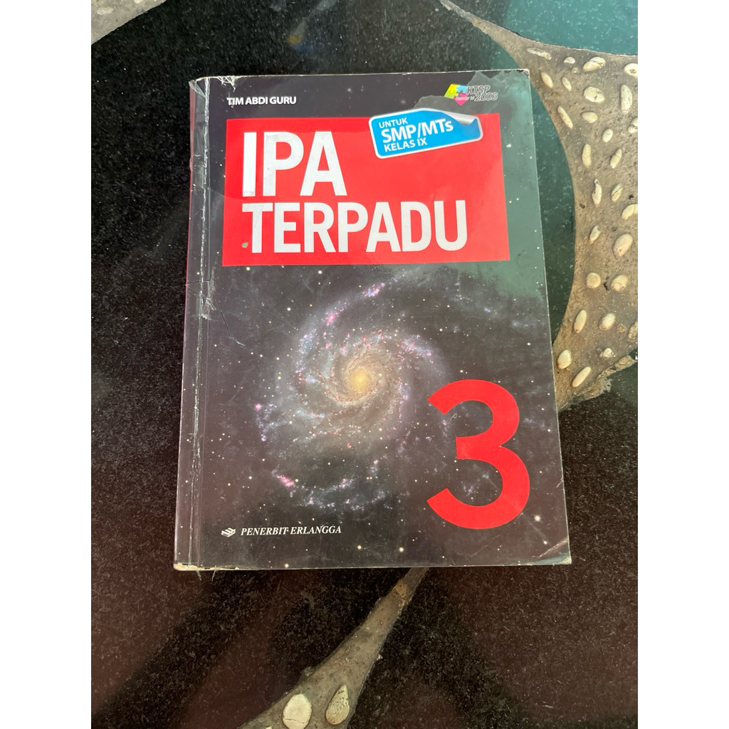 Jual Buku IPA Terpadu kelas 9, IX, SMP, Tim Abdi Guru, KTSP 2006, Penerbit Erlangga | Shopee ...