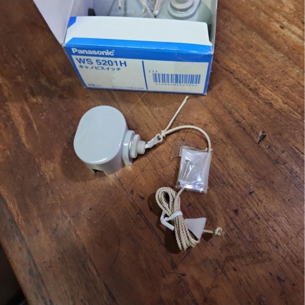 Jual Pansonic Saklar Tarik WS 5201 300V 3A Made in Japan | Shopee Indonesia