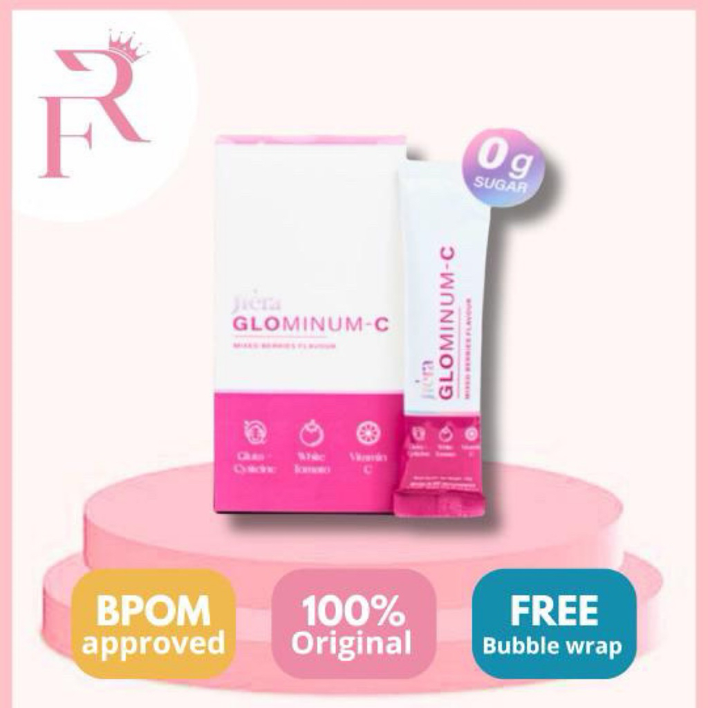 Jual JIERA Glominum-C Drink (1 BOX Isi 10) Minuman Glutathione ...