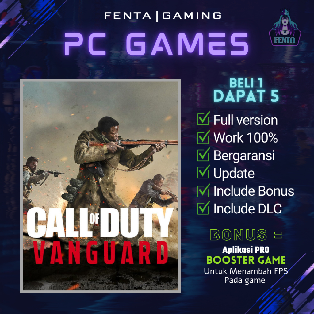 Jual CALL OF DUTY VANGUARD - GAME PC - GAME LAPTOP | Shopee Indonesia