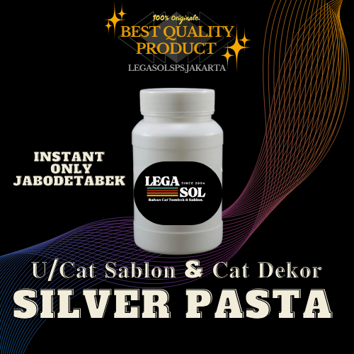 Jual Pasta SILVER @1KG (U/ Cat Sablon & Cat Dekor). | Shopee Indonesia