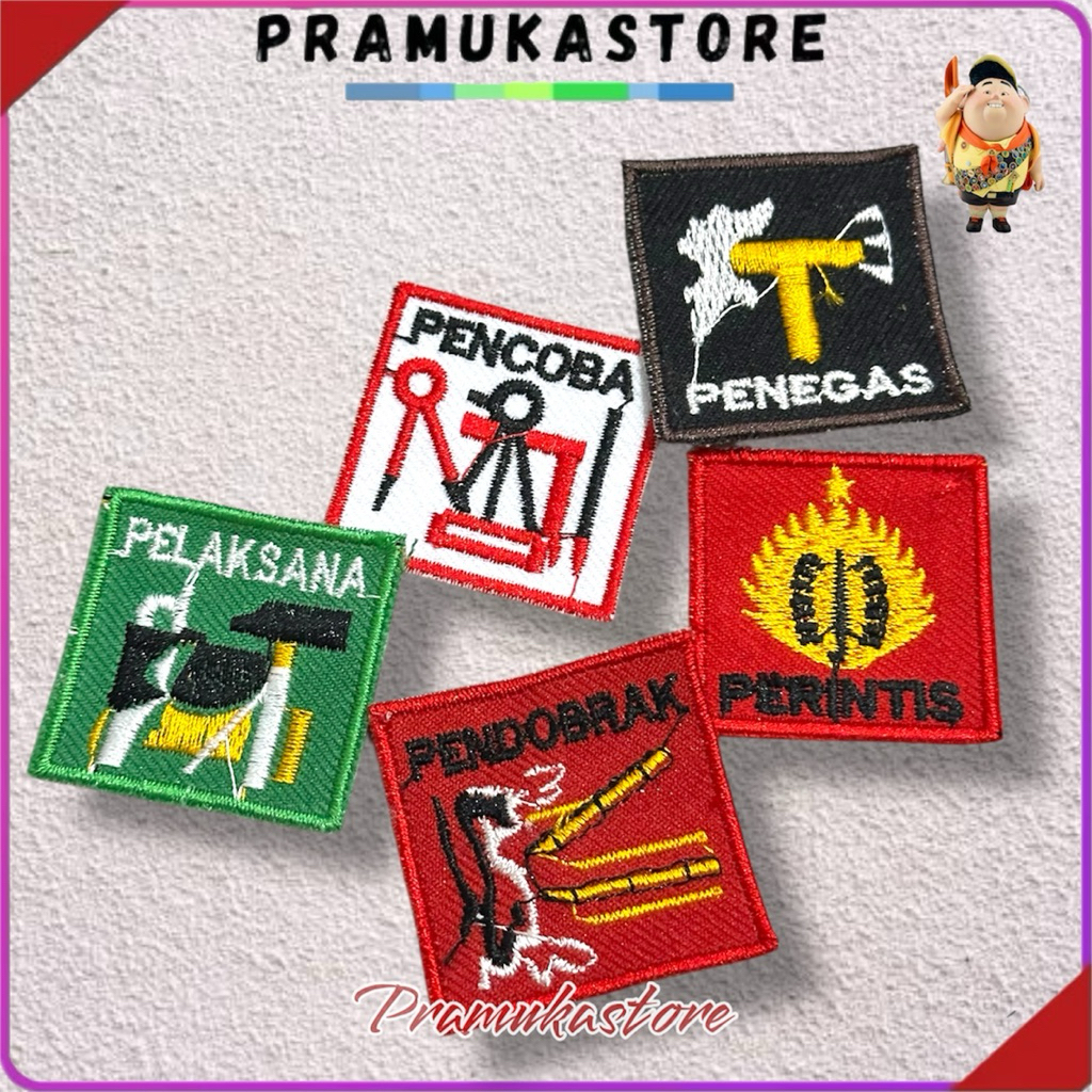 Jual Badge Sangga BORDIR Sangga Pendobrak Sangga Pelaksana Bordir ...
