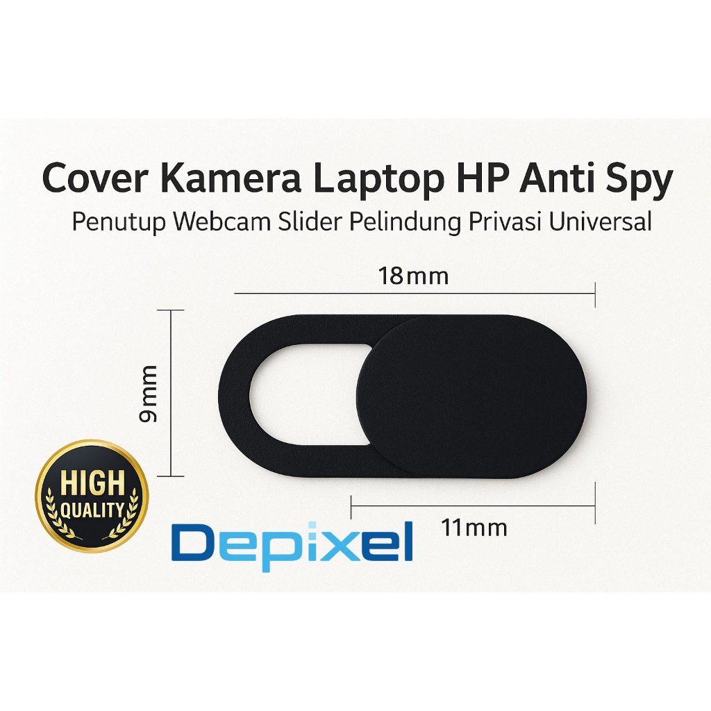 Jual Cover Kamera Laptop HP Anti Spy - Penutup Webcam Slider Pelindung ...