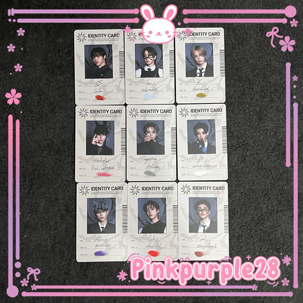 Jual [READY] ANDTEAM &TEAM GO IN BLIND ver IDENTITY CARD | Shopee Indonesia