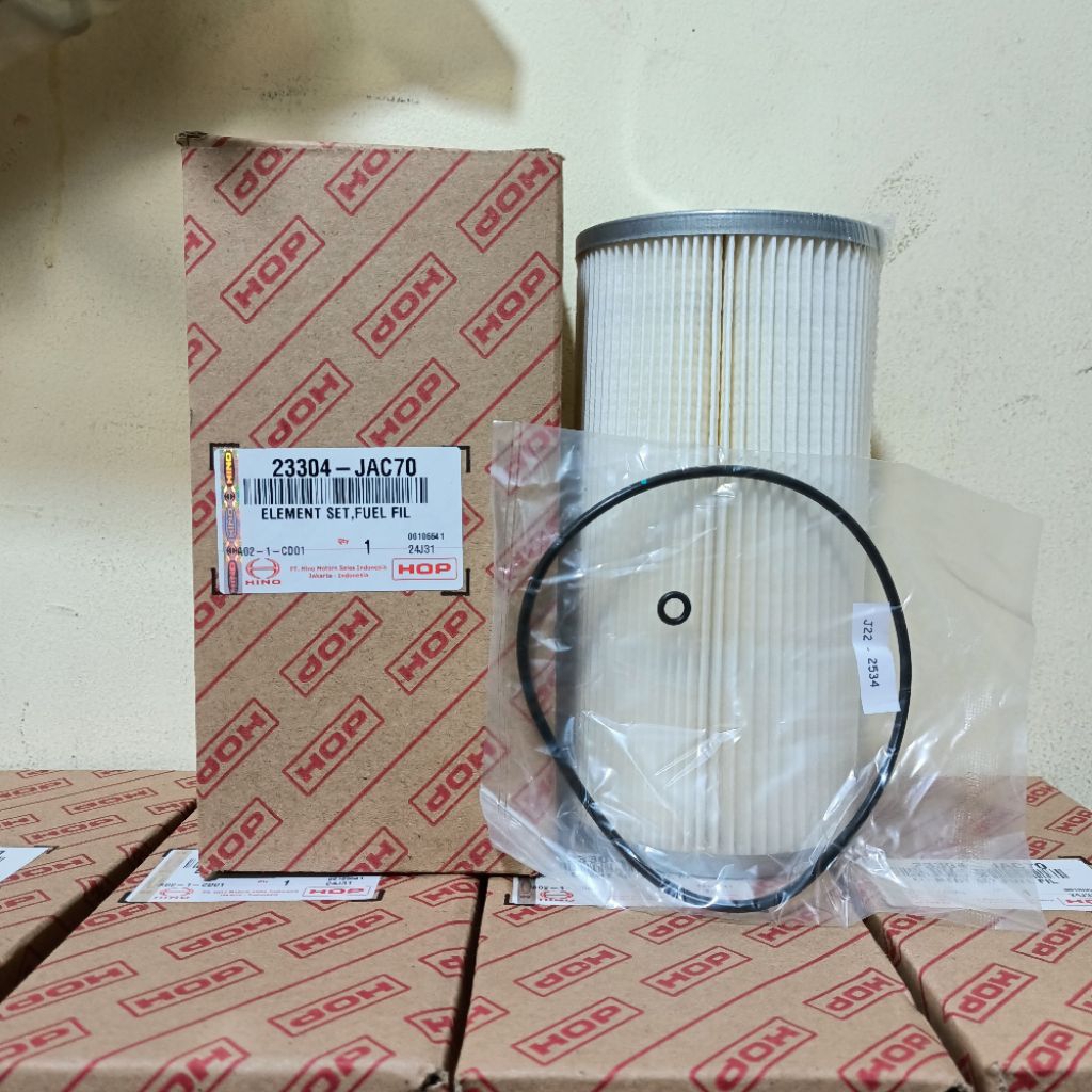 Jual ELEMENT FUEL 22304-JAC70/LBH30 FILTER SOLAR BAWAH HINO 500 FM260 ...
