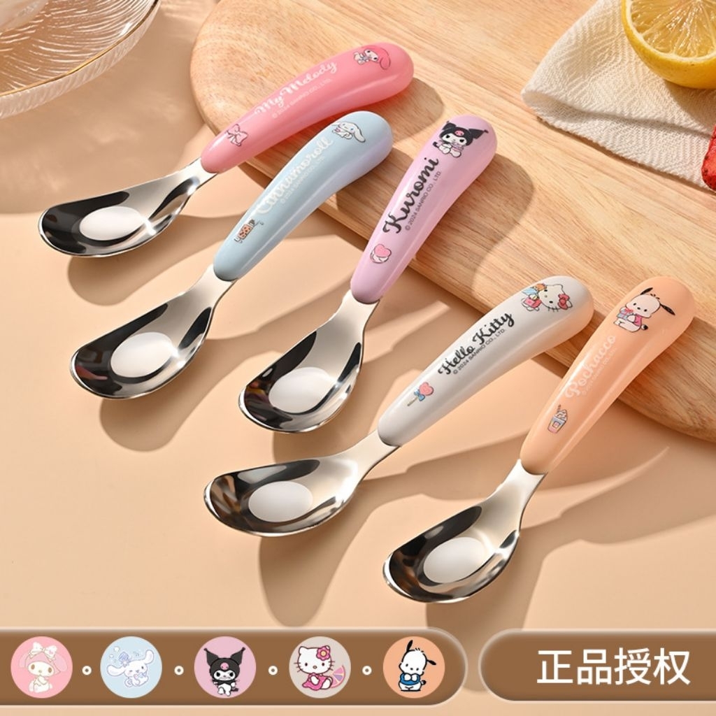 Jual Sendok makan anak Sanrio.sendok makan dalam Sanrio.sendok makan ...