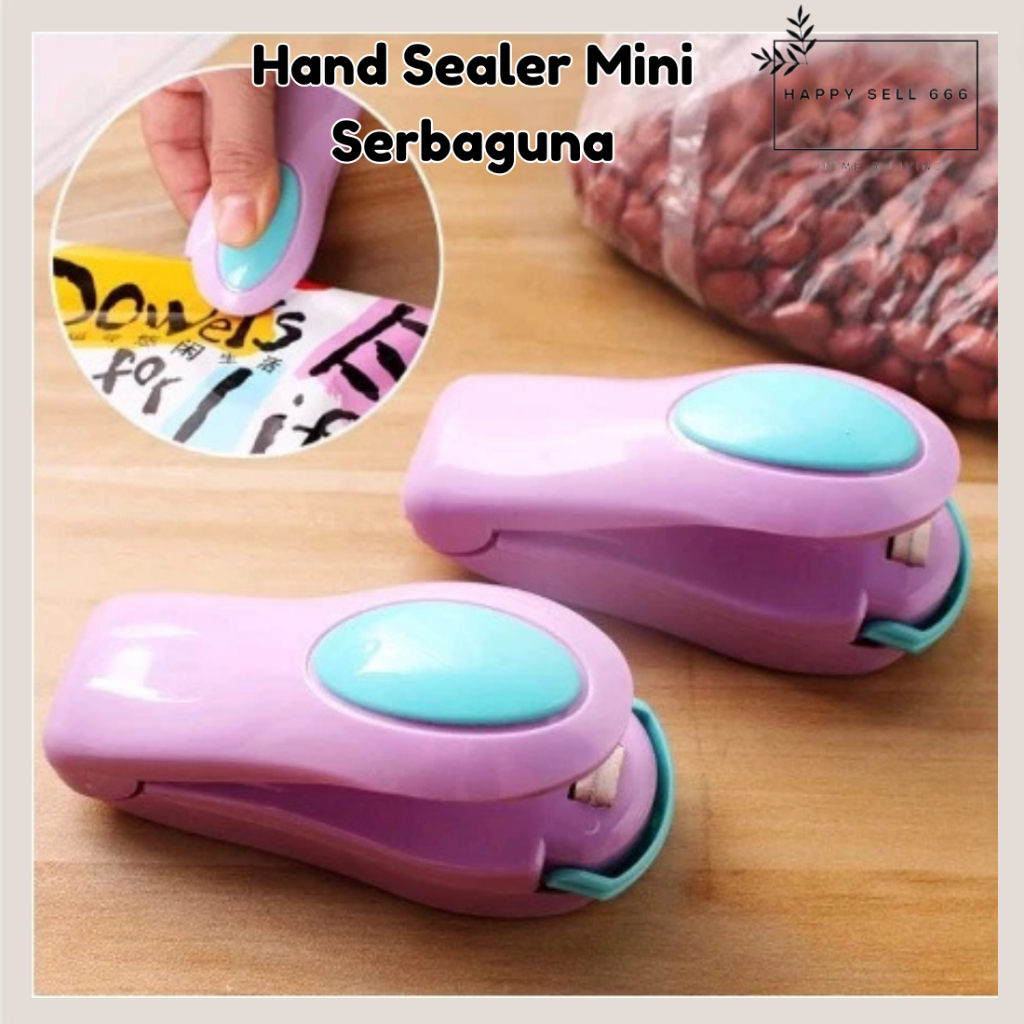 Jual HPSELL Hand Sealer Mini Perekat Kemasan Plastik Makanan Alat ...